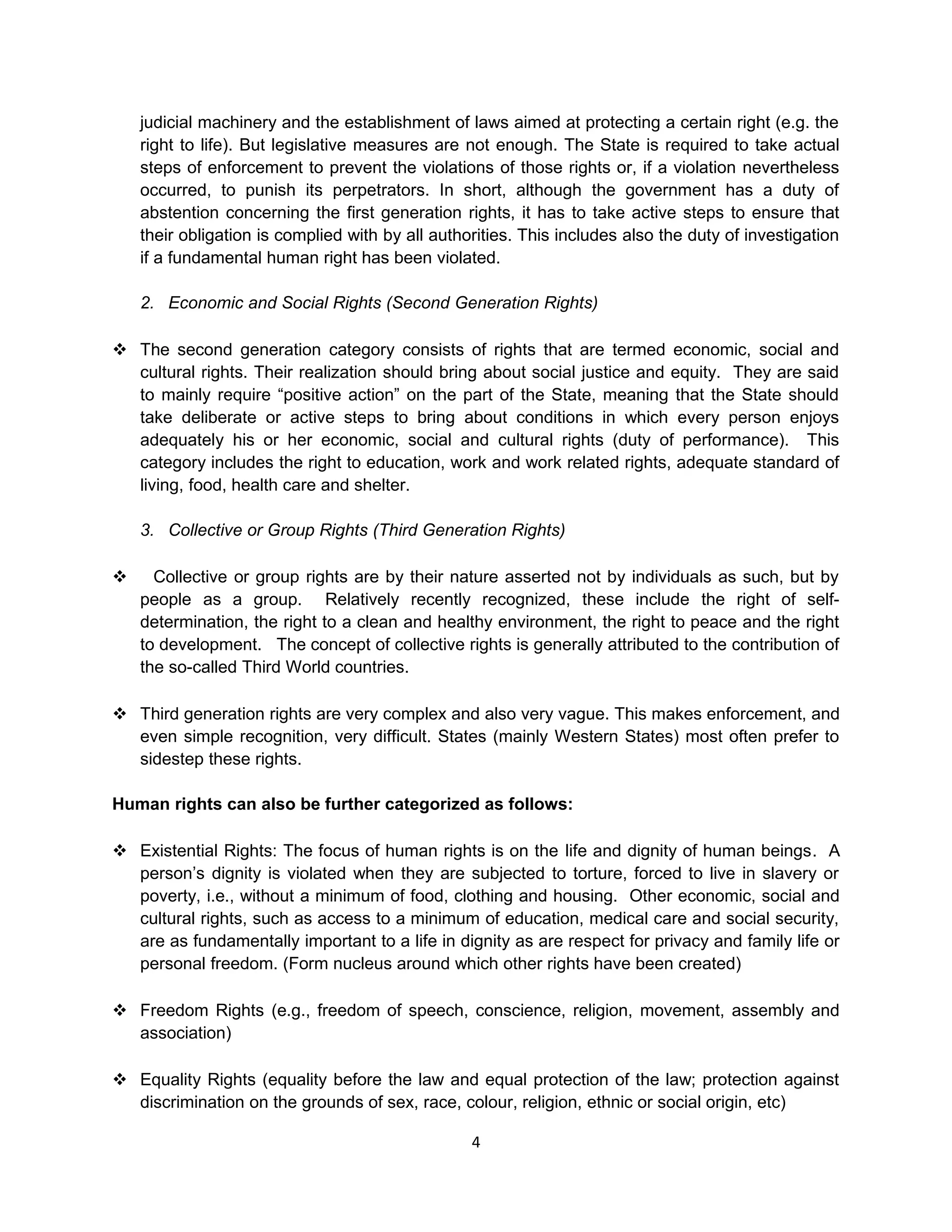 What are human rights | DOC