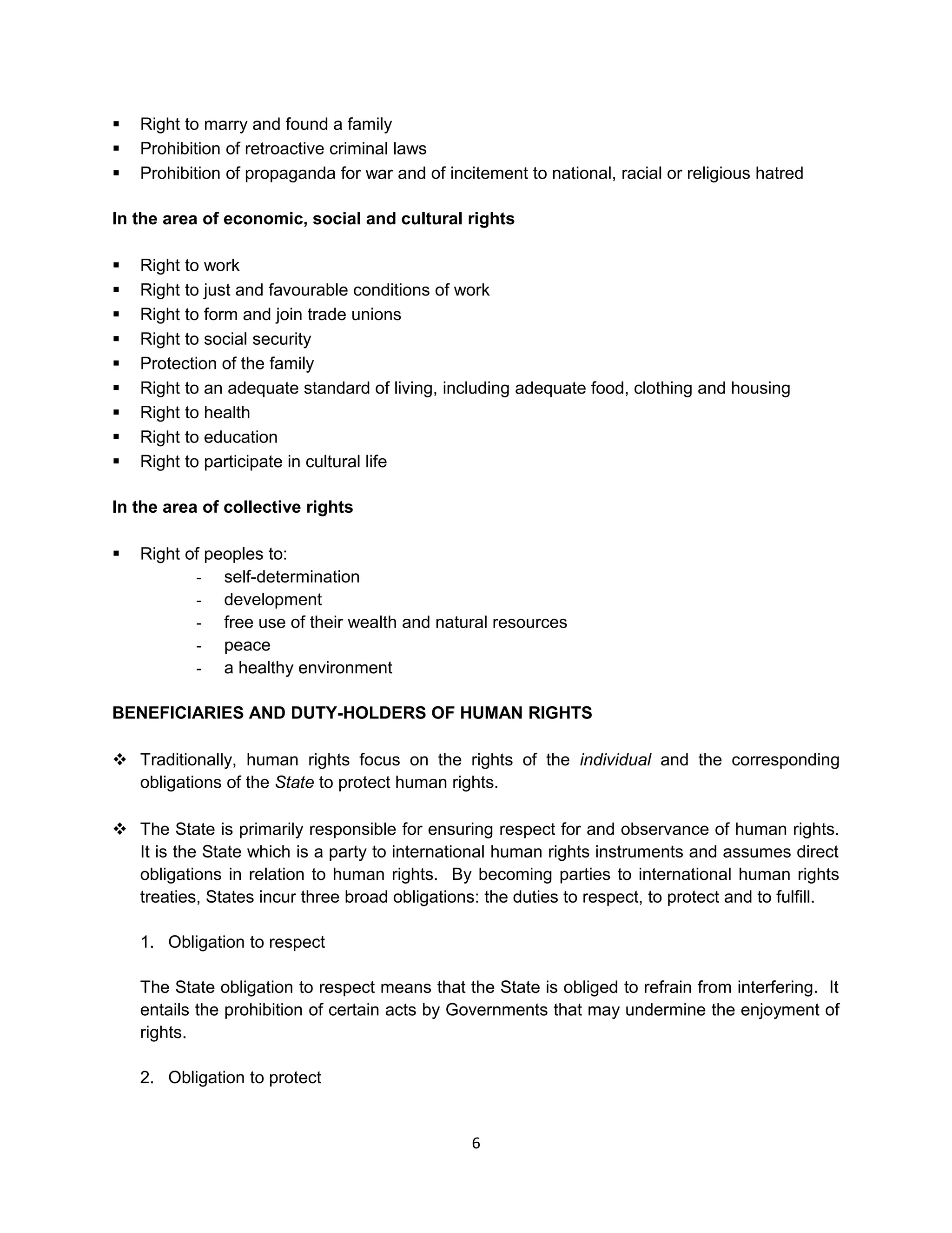 What are human rights | DOC