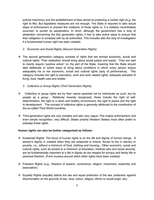 What are human rights | DOC