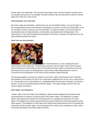 What are human rights | PDF