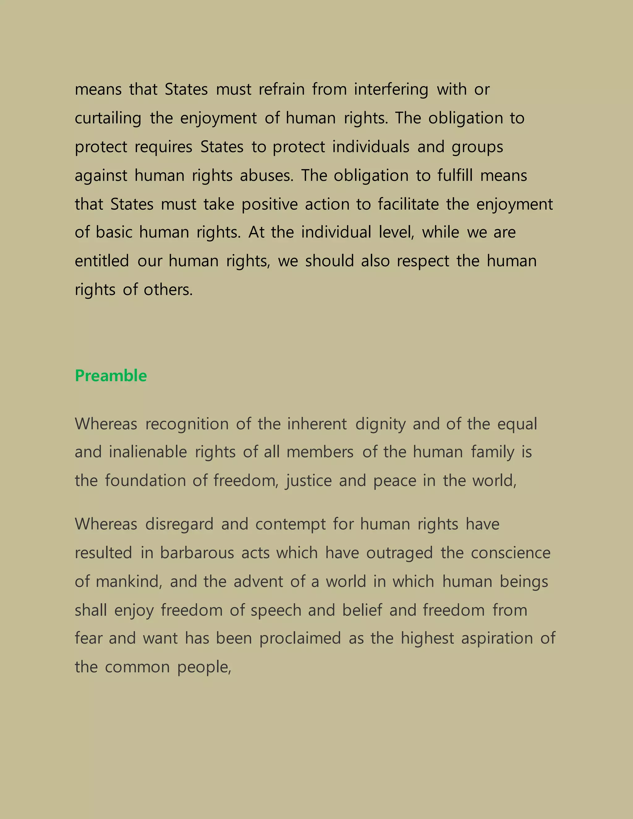 what is Human rights ? | DOCX