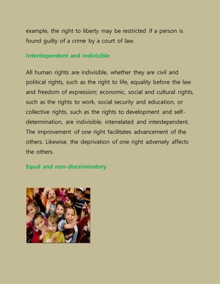 what is Human rights ? | DOCX