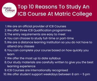 What Are ICB Courses? | PDF