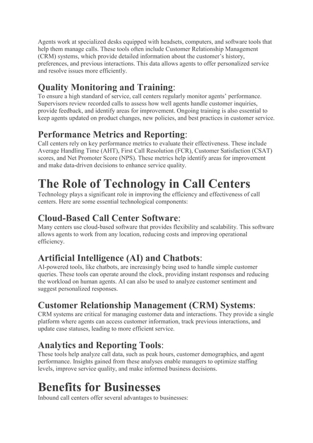 What Are Inbound Call Centers and How Do They Work.pdf | Free Download