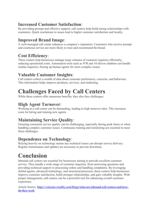 What Are Inbound Call Centers and How Do They Work.pdf | Free Download