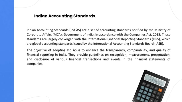 What Are Indian Accounting Standards ... | PPT