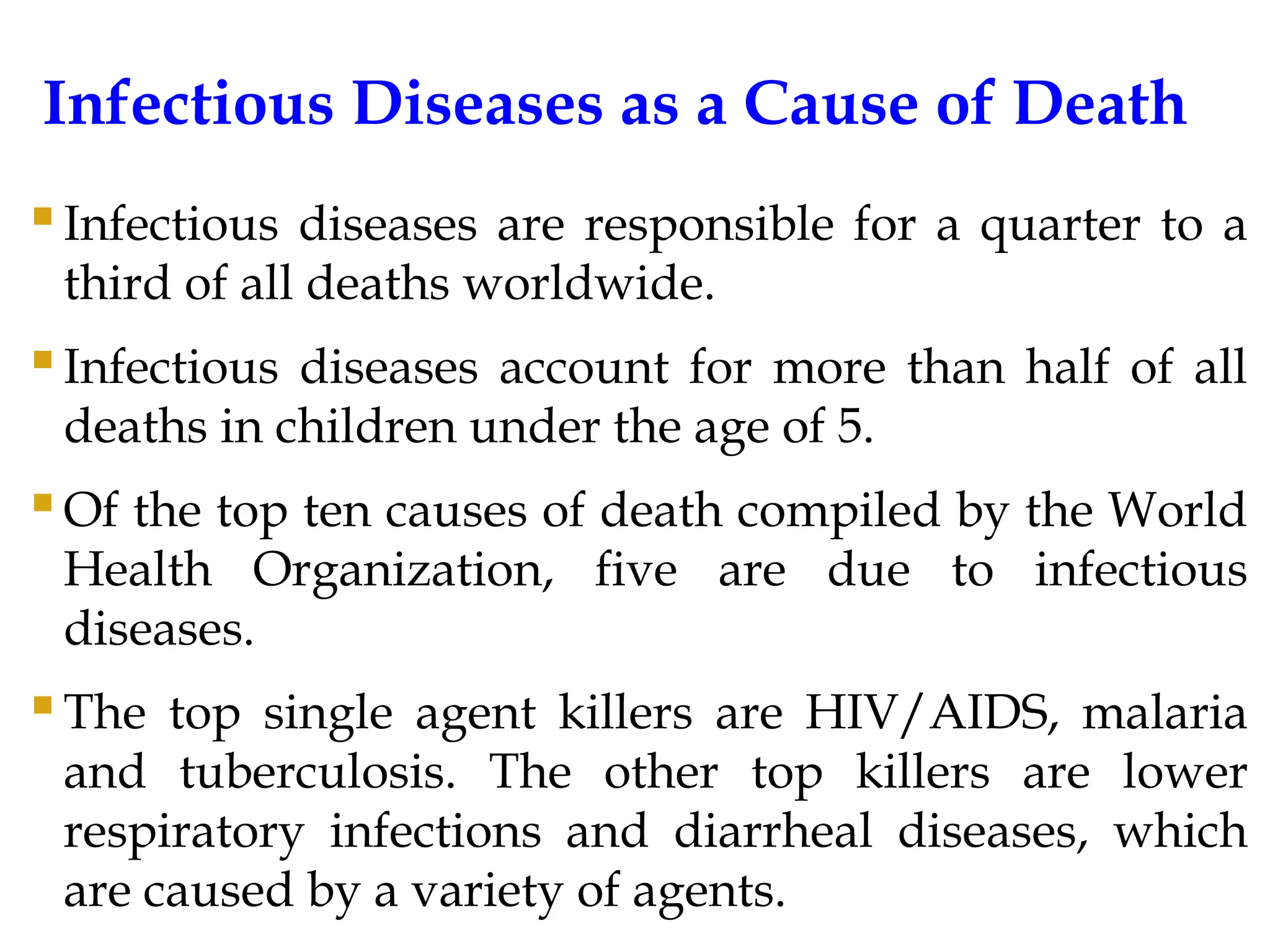What are Infectious Diseases and Its Types | PPTX