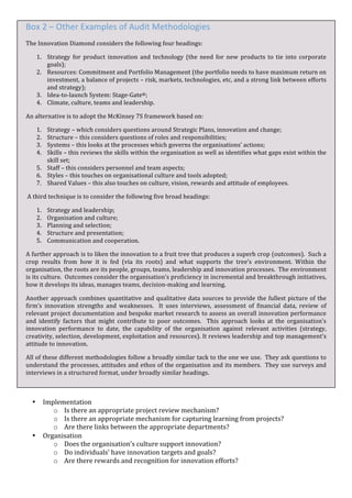 What are innovation audits | PDF