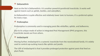 What are insecticides? Understanding its Role in Agriculture | PPT