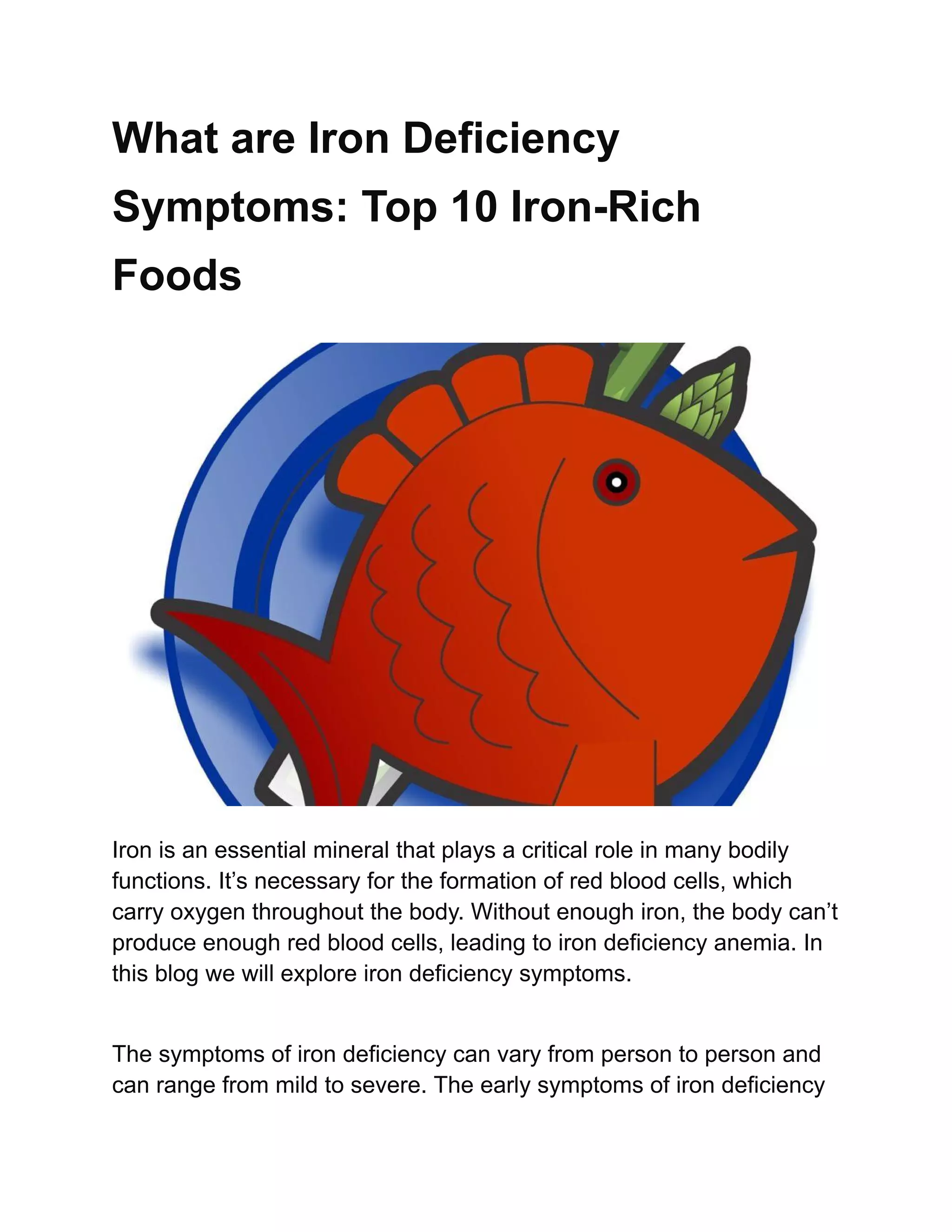 What are Iron Deficiency Symptoms Top 10 Iron-Rich Foods.pdf
