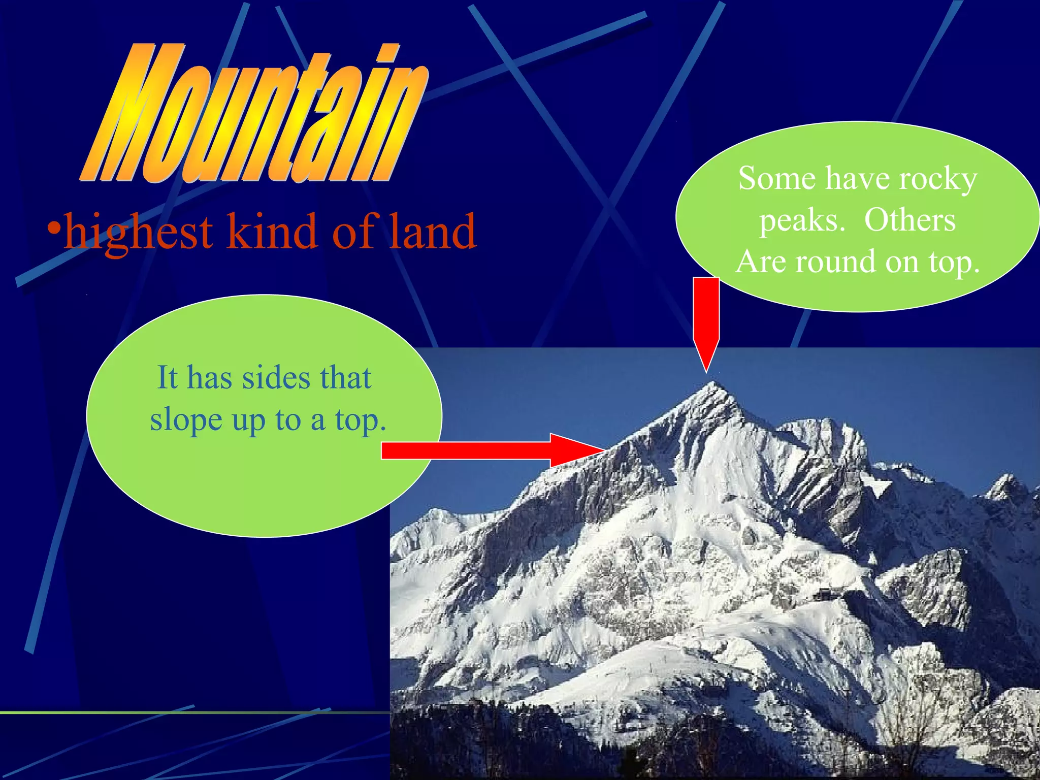 What are landforms lesson 1 chapter 5 | PPT