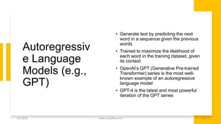A Beginner's Guide to Large Language Models | PPTX