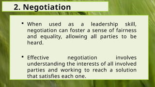 What are leadership skills/Skills of a Leader.pptx