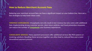 Merchant Account Fees Explained: Smart Strategies to Reduce Your Costs ...
