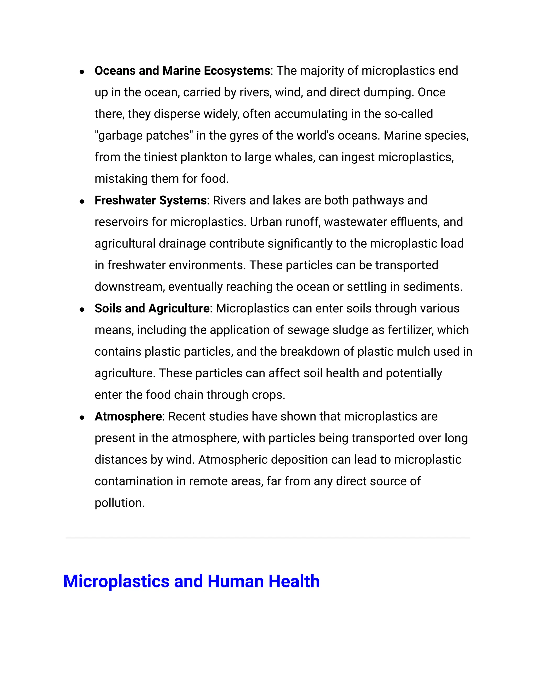 What are microplastics- Sources of microplastics, Microplastics ...