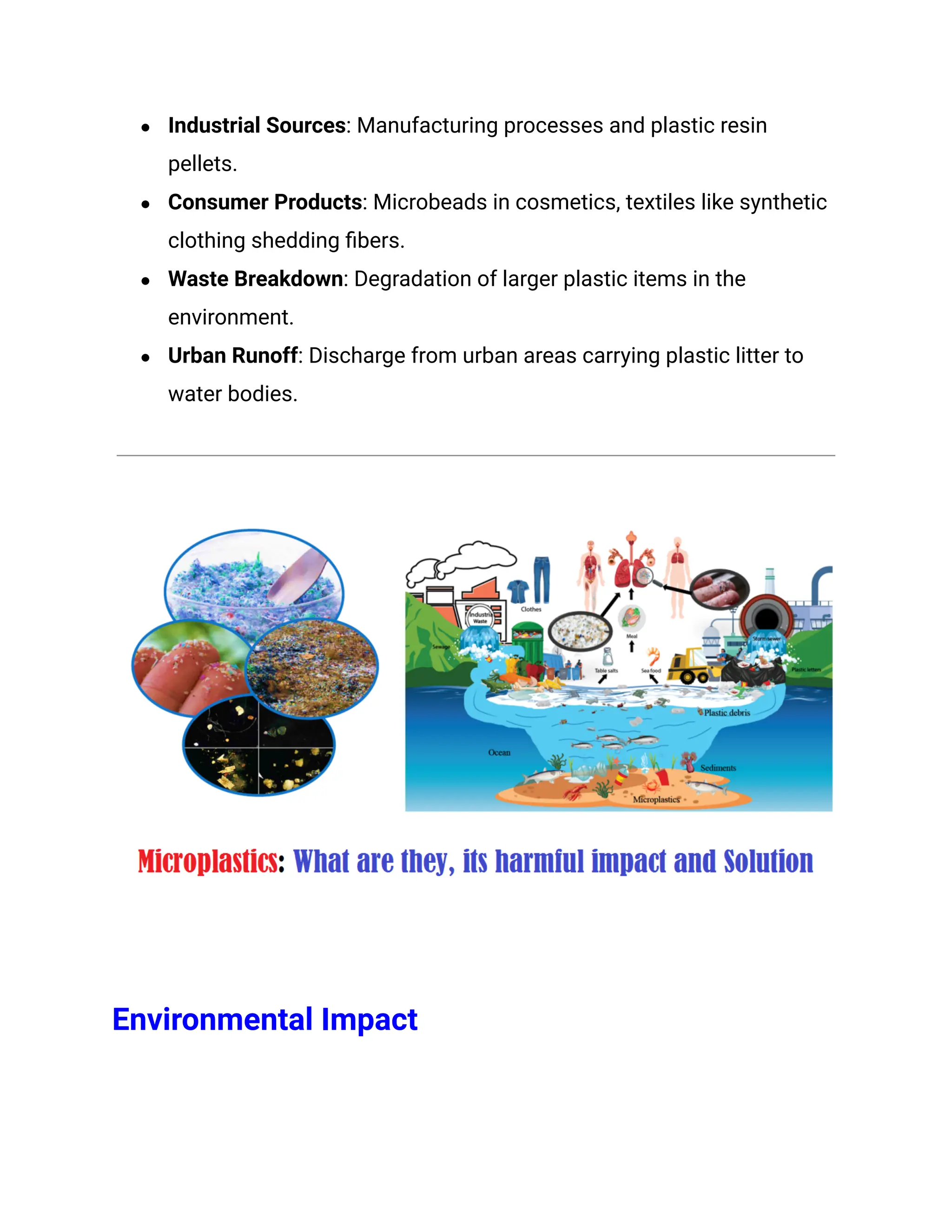 What are microplastics- Sources of microplastics, Microplastics Products, Side effects of ...