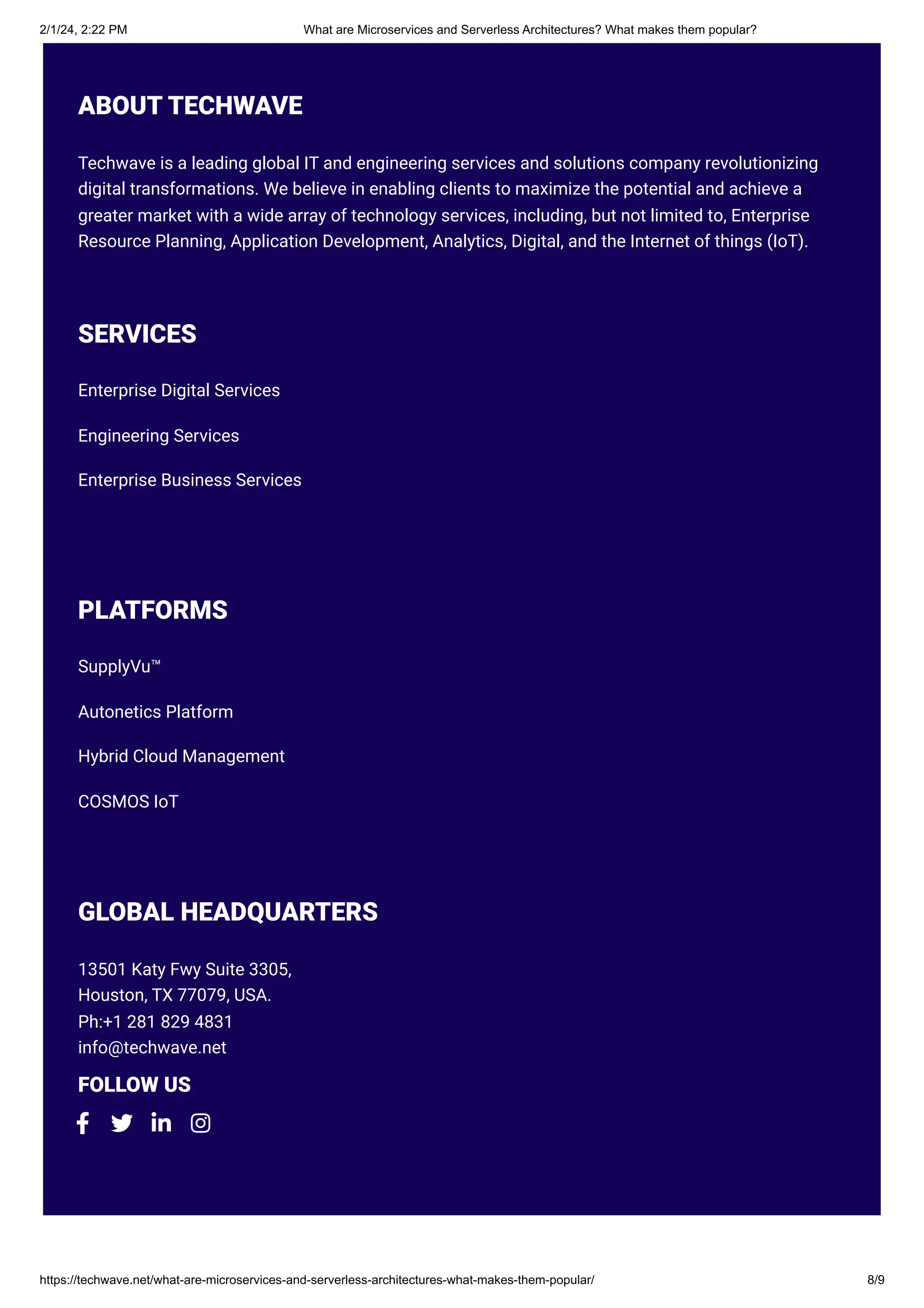 What are Microservices and Serverless Architectures_ What makes them popular_.pdf