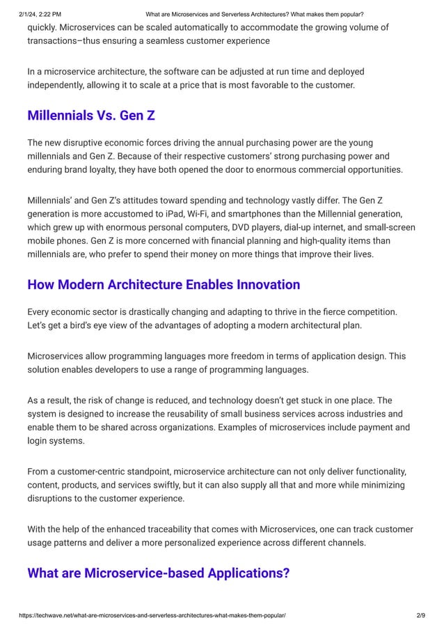 What are Microservices and Serverless Architectures_ What makes them popular_.pdf