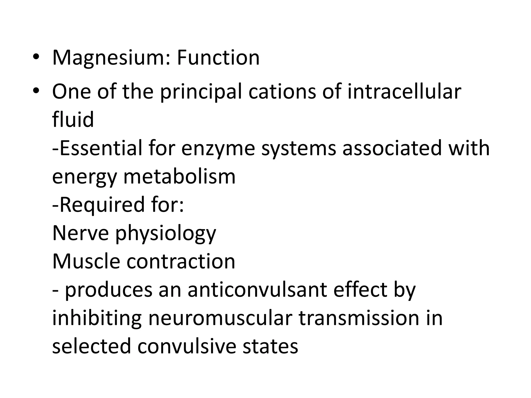 Essential minerals that the body needs.ppt