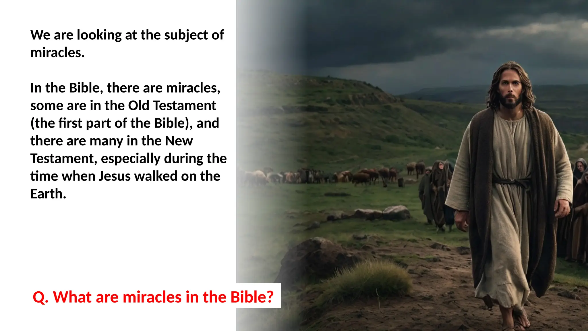 What are Miracles - Jesus Miracles Explained - Primary RE Lesson Plan ...