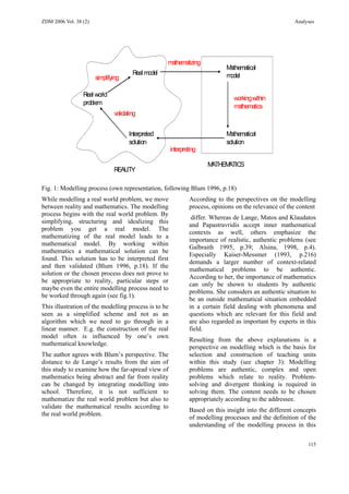 What are modeling competencies? | PDF | Educational Assessment | Education