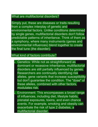What are multifactorial disorders.pdf