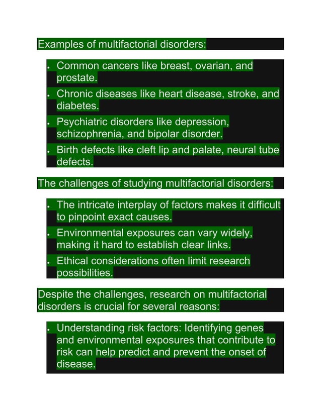 What are multifactorial disorders.pdf