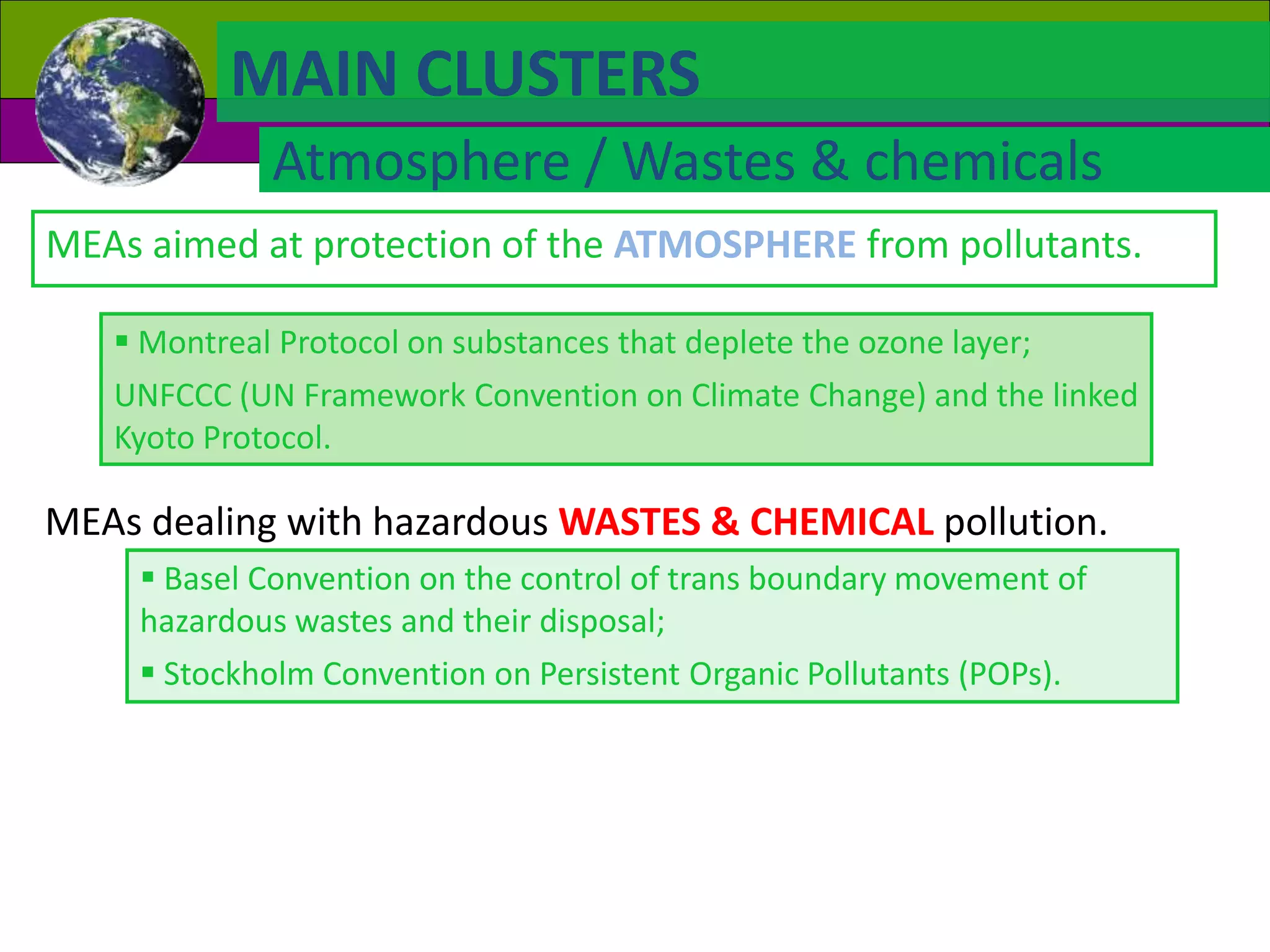 What are multilateral environmental agreements | PPTX