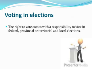 What are my rights and responsibilities living in citizenship in canada ...