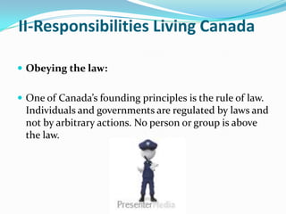 What are my rights and responsibilities living in citizenship in canada ...