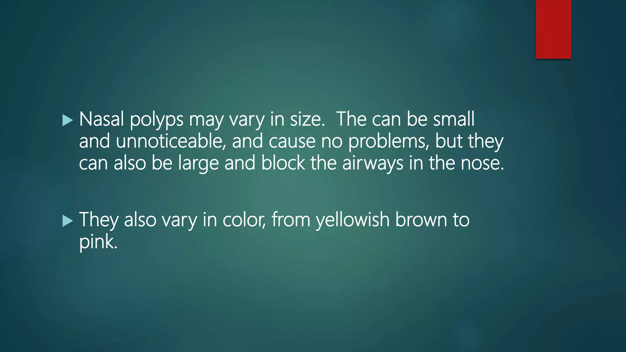 What are nasal polyps | PPTX | Ear, Nose and Throat Conditions ...