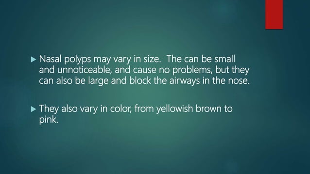 What are nasal polyps | PPT