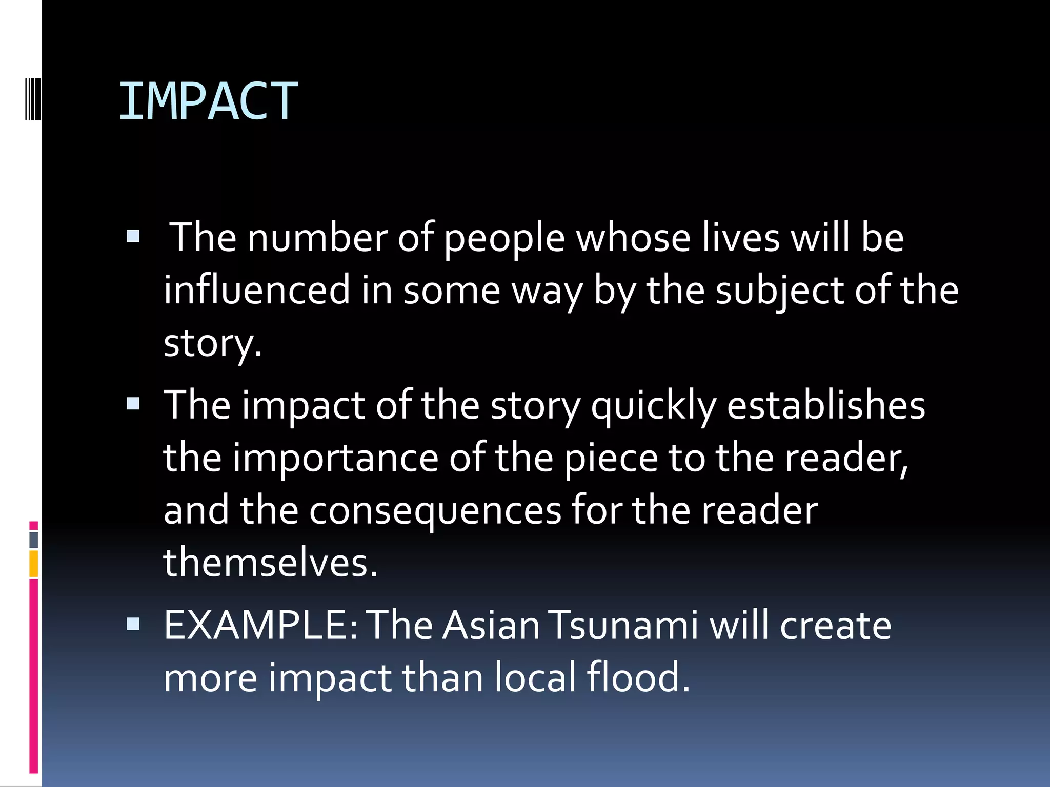 What are news values | PPTX