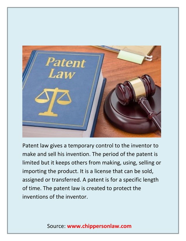 What are patent laws | DOC | Legal Services Industry | Industries