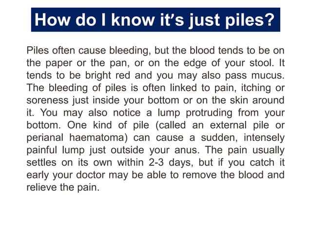 What are piles and its homeopathic treatment. | PDF | Digestive ...
