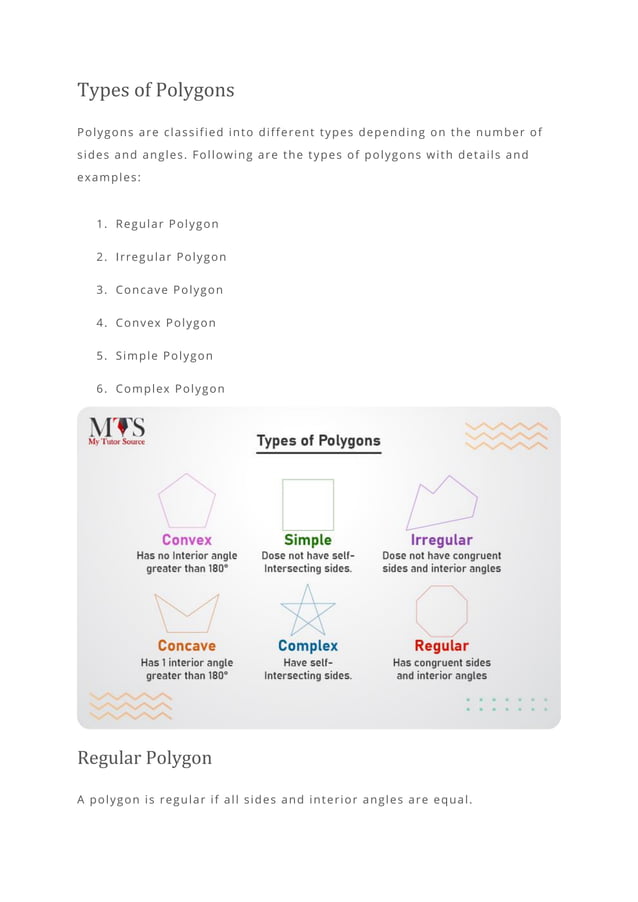 What are Polygons Types, Shapes, Formulas and Examples.pdf | Geography ...