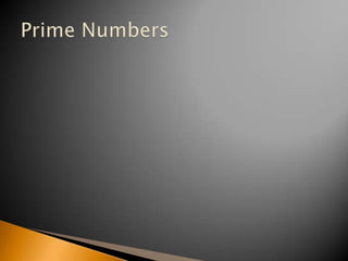 Prime and Composite Numbers | PPTX