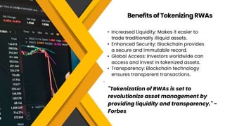 What are Real World Assets (RWAs) by Intelisync | PPTX