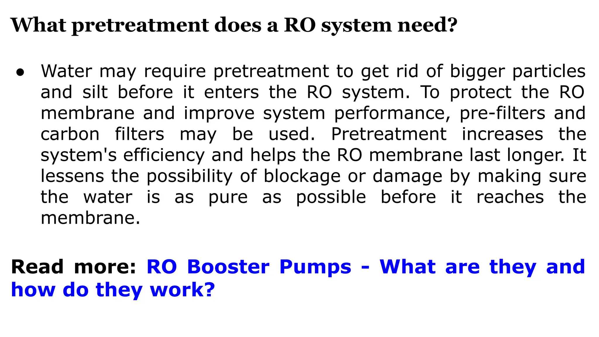 What Are Ro “Reverse Osmosis” Systems | PDF