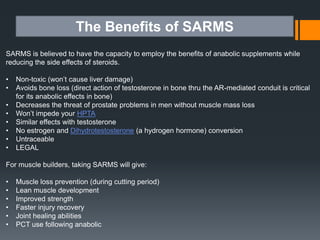 What are sarms | PPTX