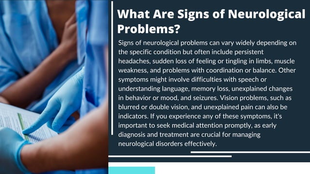 What Are Signs of Neurological Problems? | PPT