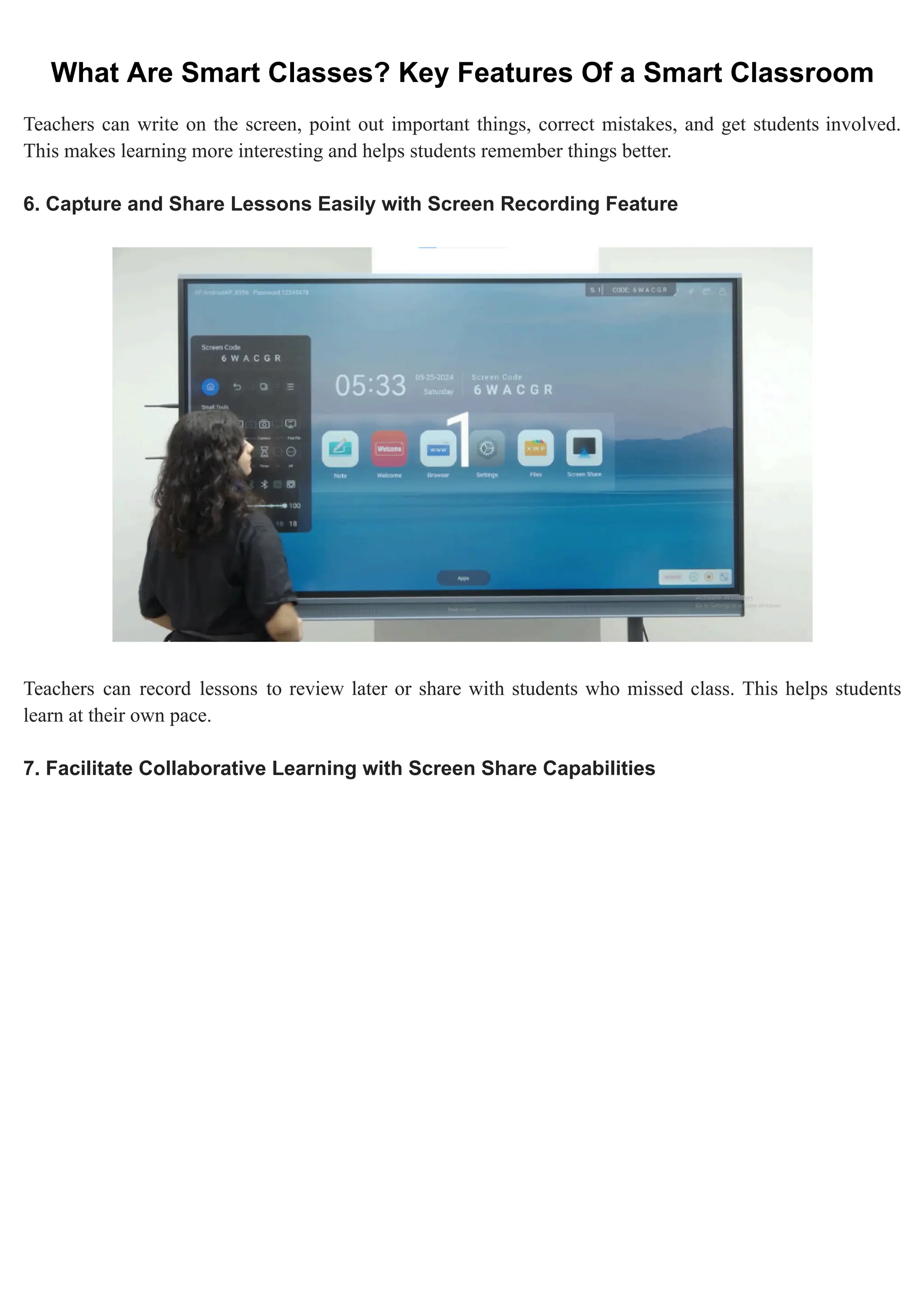 What Are Smart Classes_ Key Features Of a Smart Classroom.pdf ...