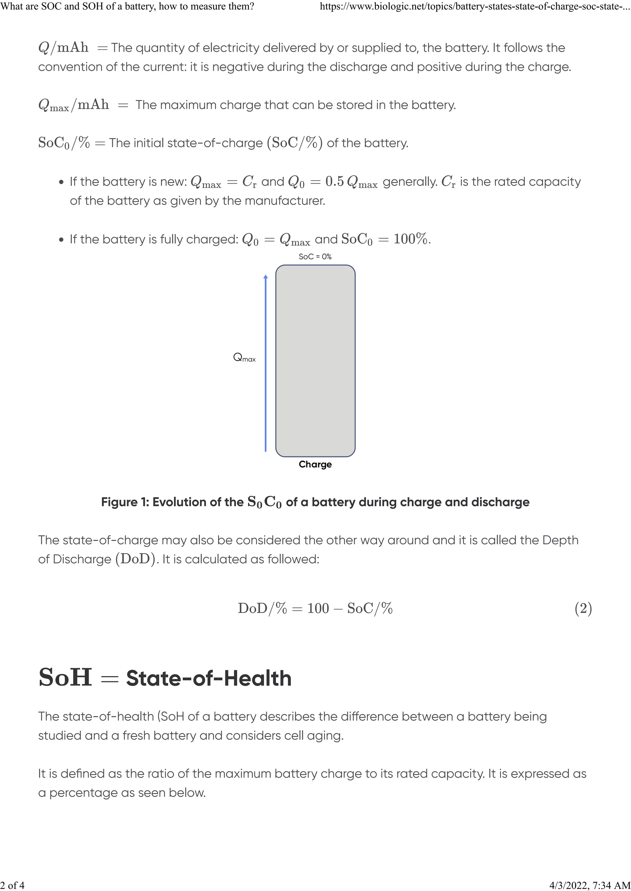 Soh Of A Battery – Soc Battery Meaning – EVMJI