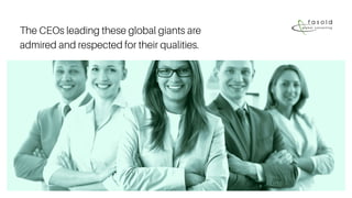 What are Some Leadership Qualities to Learn From Top CEOs | PPTX