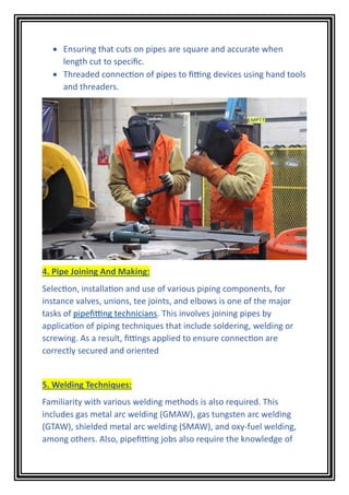 What Are Some Technical Skills Provided By Pipefitting Training ...