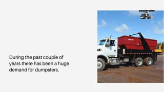 What are Some Tips to Help Keep Your Dumpster Clean | PPTX