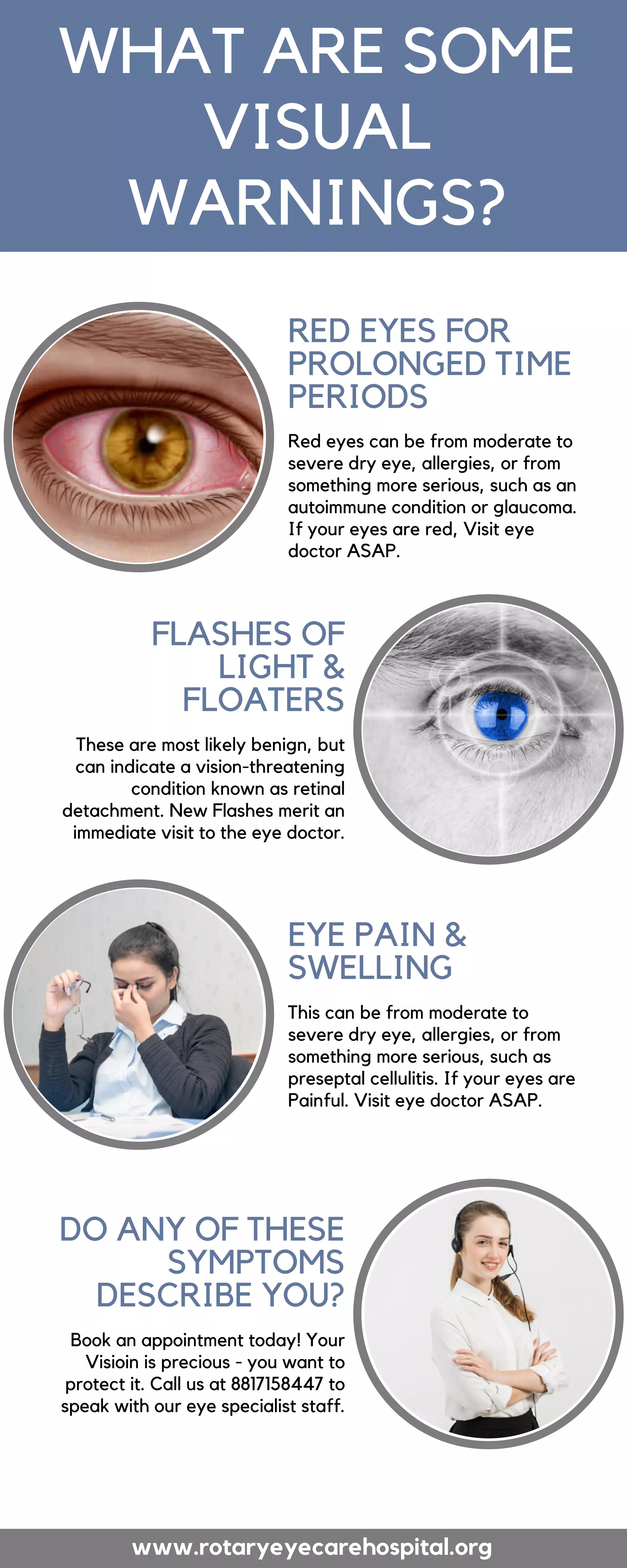 Why you need eye examinations in some visual warnings? | PDF