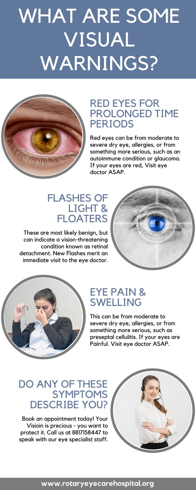 Why you need eye examinations in some visual warnings? | PDF