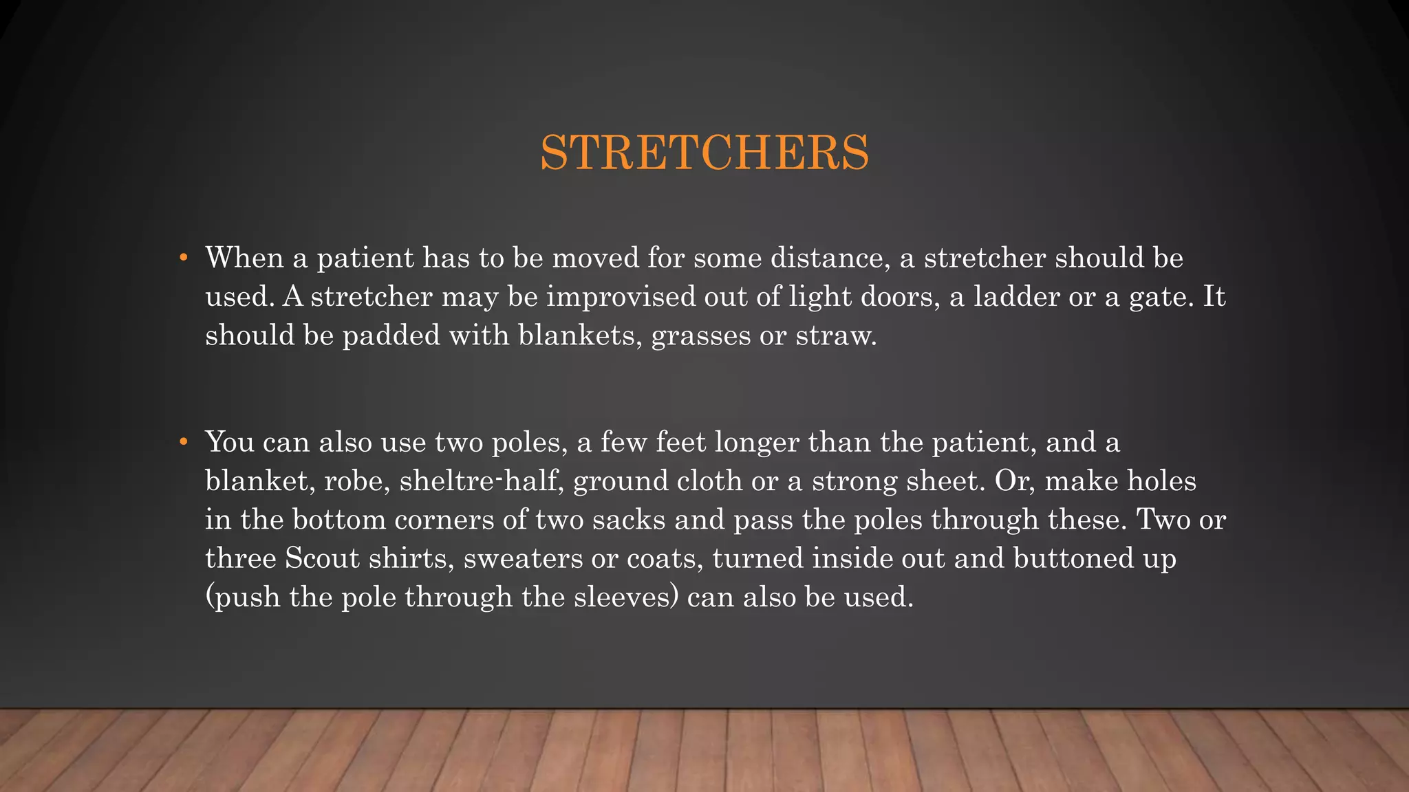 What are stretchers | PPTX