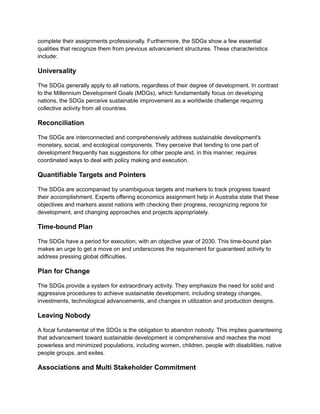 What are Sustainable Development Goals (SDGs) and their economic ...